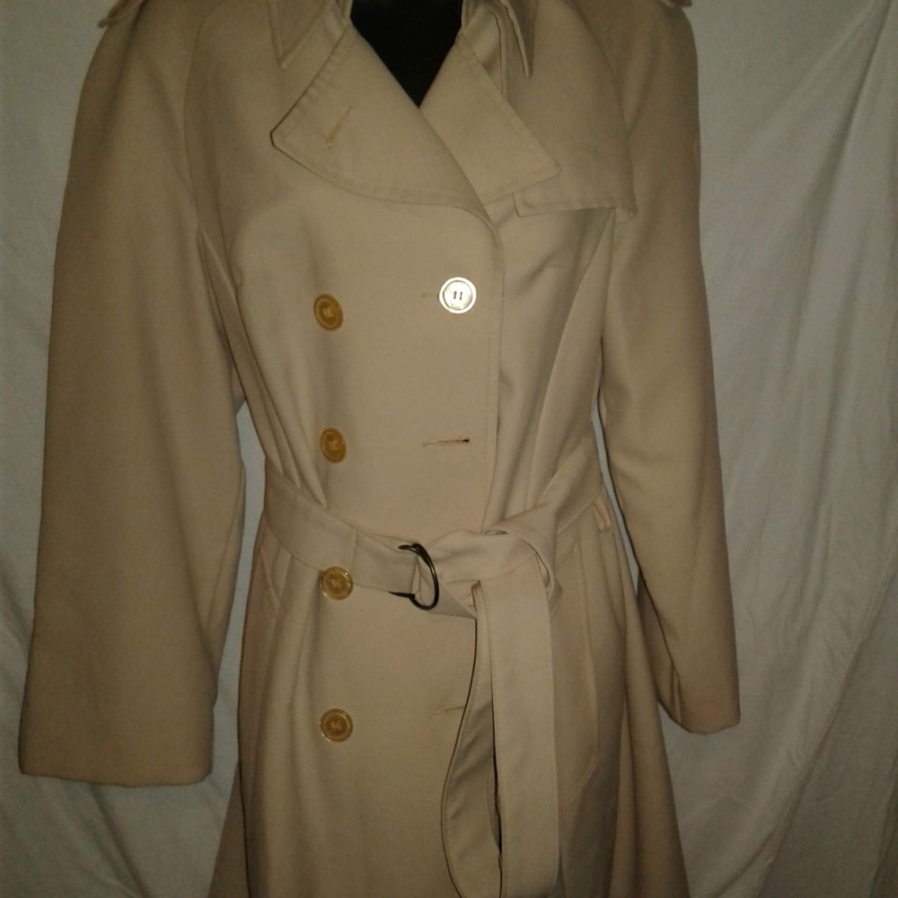 Vintage Sears '70's Double Breasted Trench Coat - Gem